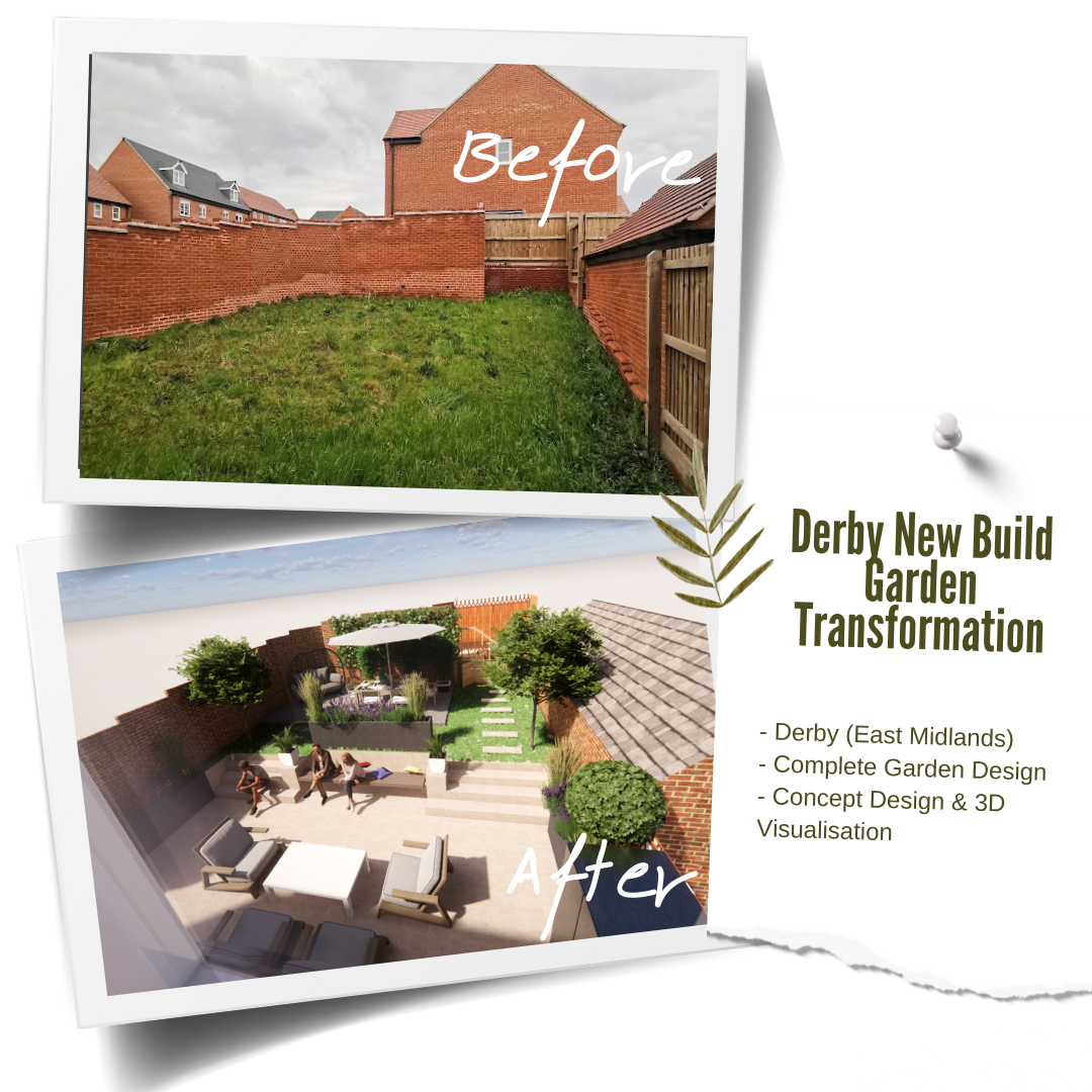 New Build Garden & Landscape Design Services – Contemporary Garden ...